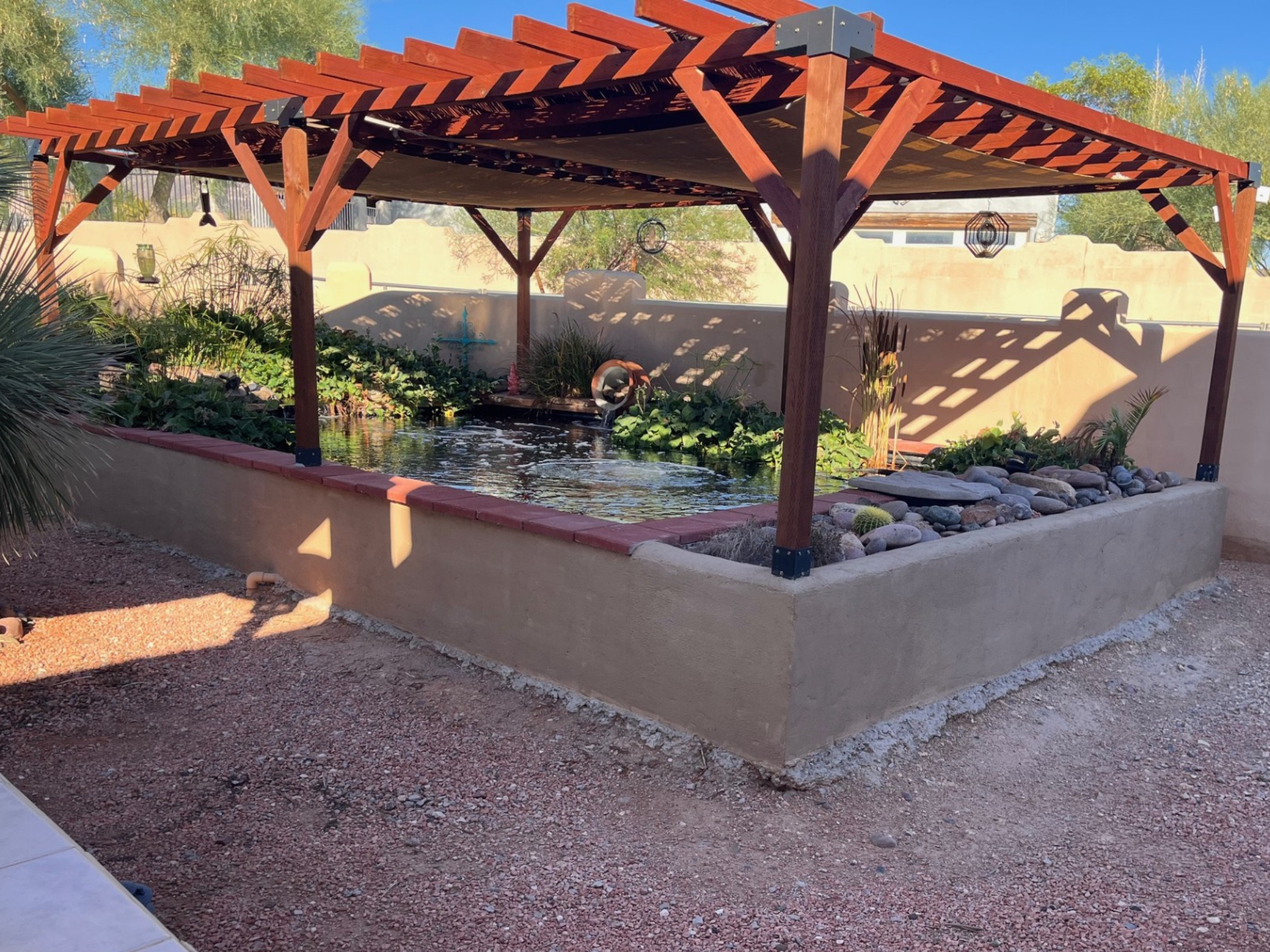 Customer Corner: The Scottish Koi King of Caliche, Building a Desert W