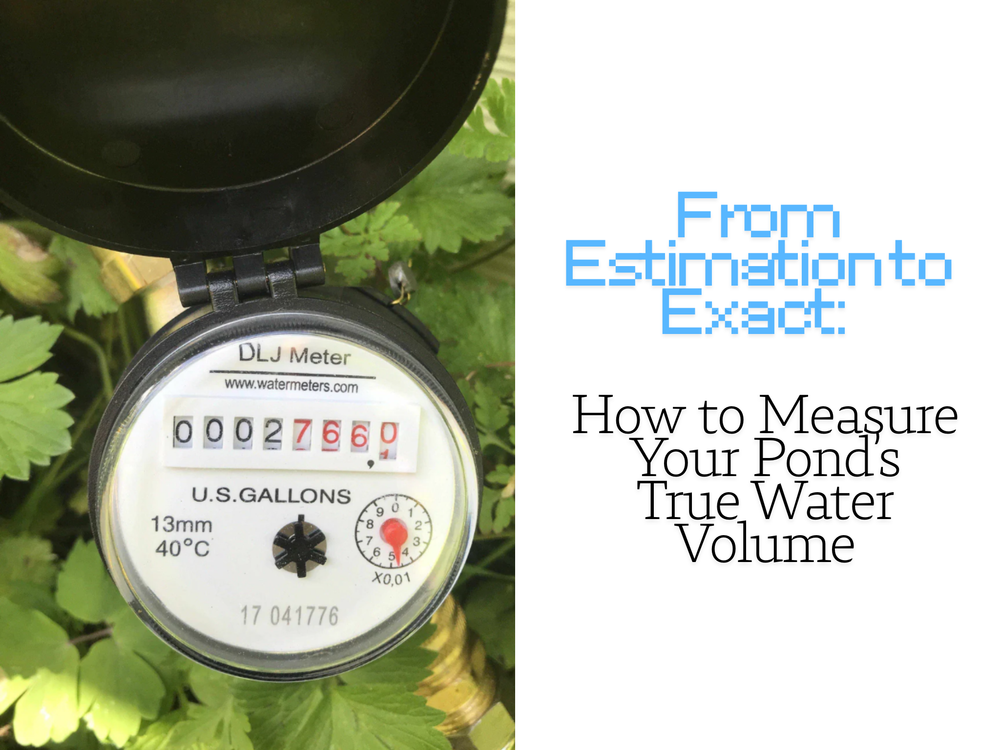 From Estimation to Exact: How to Measure Your Pond’s True Water Volume