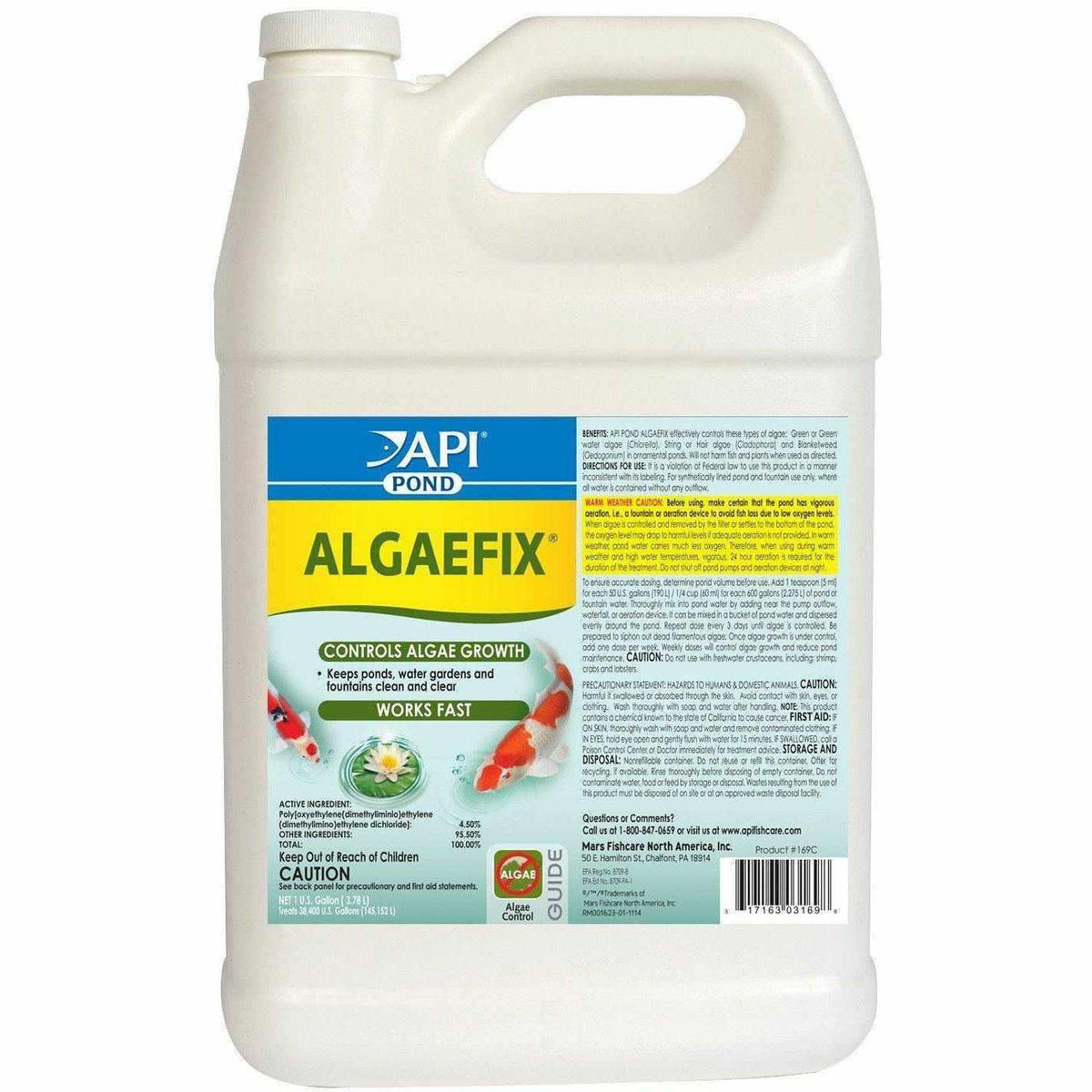 API PondCare Algaefix Algae Control Algaecide