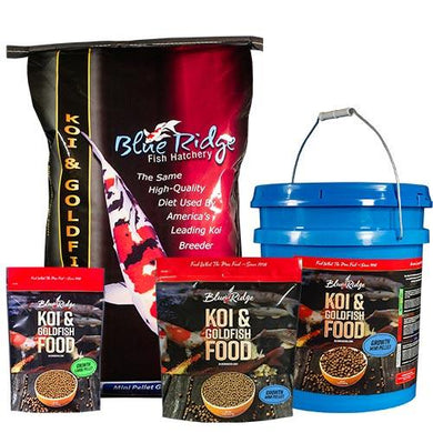 Blue Ridge Color Rich Formula Koi & Goldfish Food