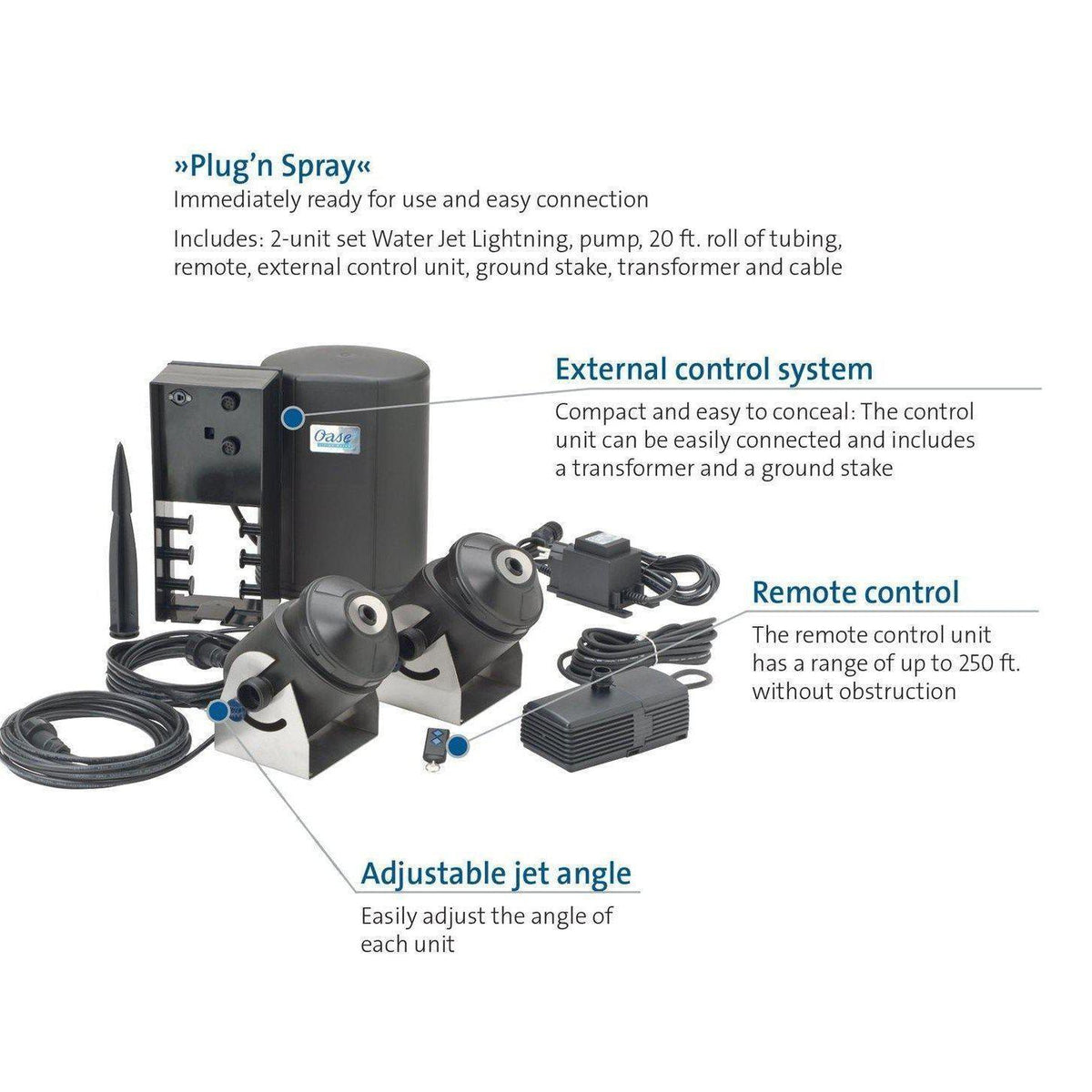 OASE Water Jet Lightning