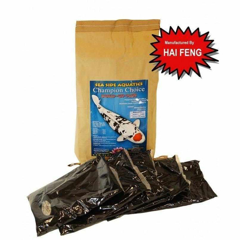 Sea Side Aquatics Champion Koi Food - Build Up Plus